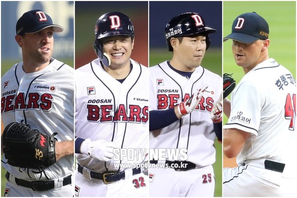 [2018 KBO] MVP 두산 집안 싸움, 5위 안에 4명 : 네이트 스포츠