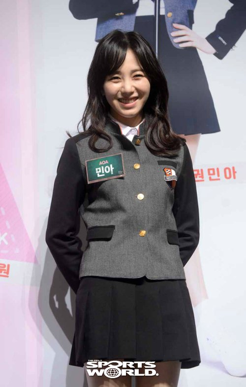 [SW포토]AOA민아,웹드라마'클릭 유어 하트'출연해요 : 네이트 연예