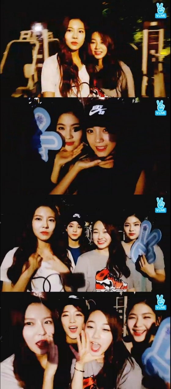 밤TView]'V앱' 구구단, 팬미팅 앞두고 몸매관리 "예뻐야죠" : 네이트 연예