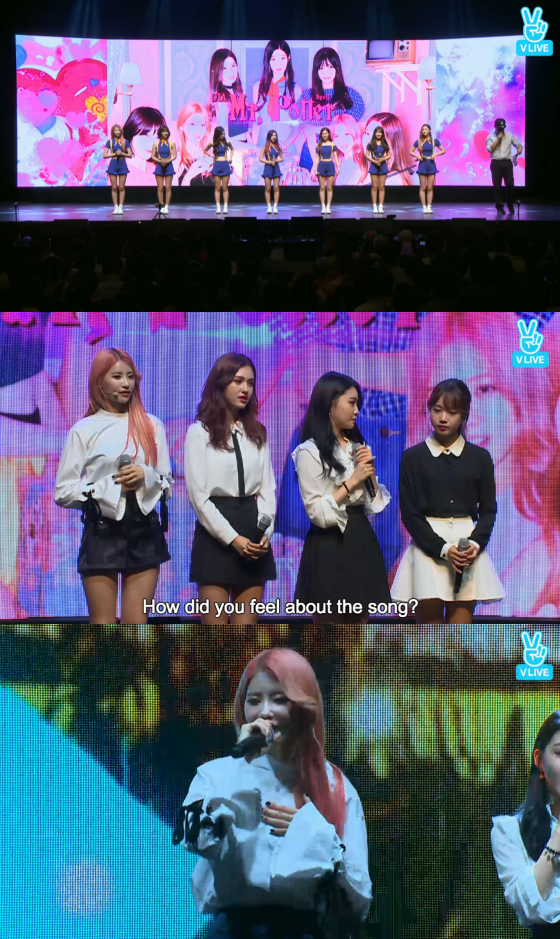 밤TView]'V앱' 다이아 희현, 아이오아이와 콜라보 무대 '의리 과시' : 네이트 연예