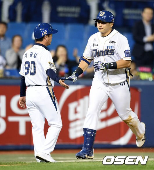 [PO1] NC, 라인업 공개…나성범 2번-박민우 3번-권희동 4번 : 네이트 스포츠