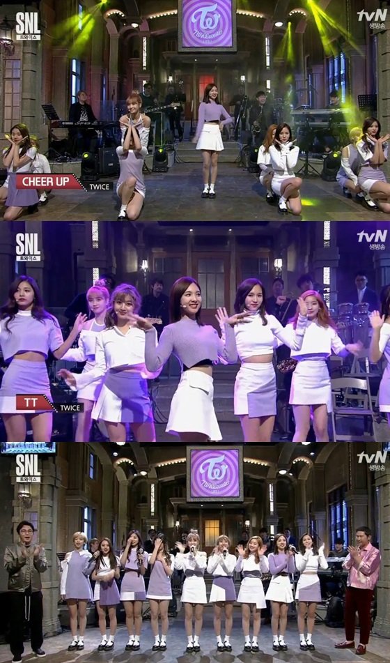 밤TView]'SNL' 트와이스, 황정민·세일러문까지…예능감 폭발 | 네이트 연예