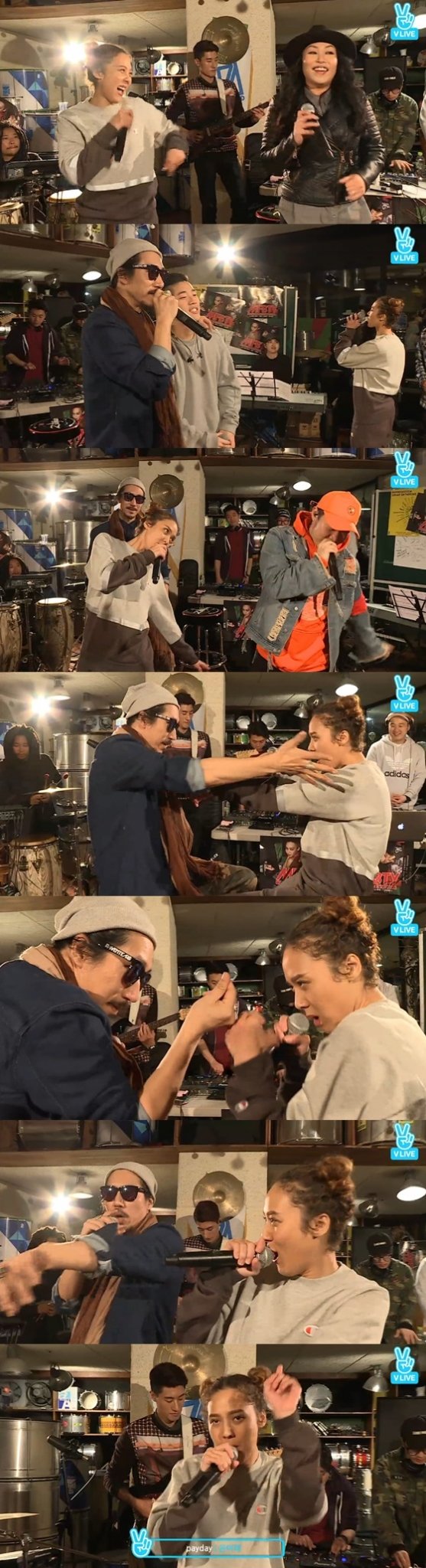 밤TView]'V앱' MFBTV 콘서트 스포, 윤미래 랩에 "역시 갓미래" 열광 : 네이트 연예