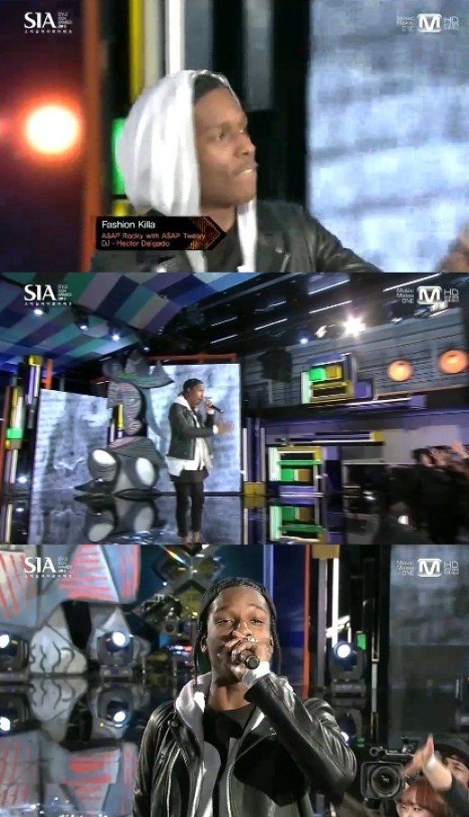 '2013 SIA' 에이셉 라키 특별공연…화려한 무대매너에 관객 '열광' : 네이트 연예