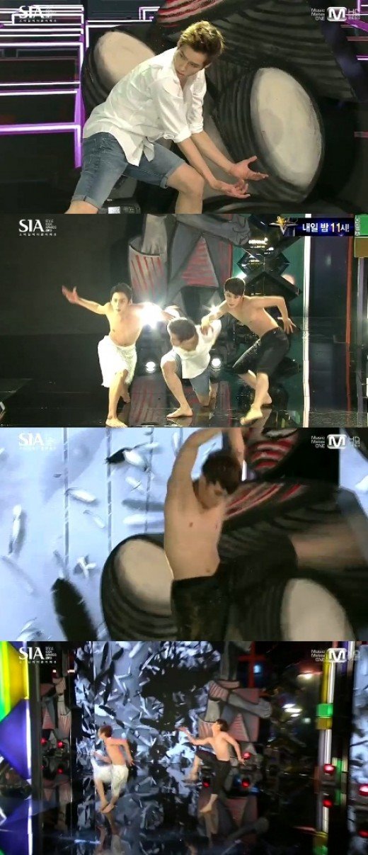 '2013 SIA' 댄싱9 특별공연…몽환+황홀 '퍼펙션' : 네이트 연예