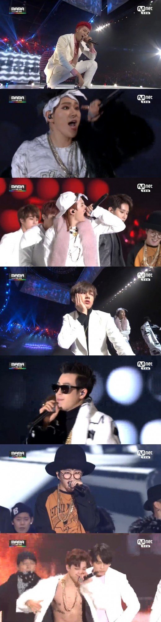 [2014 MAMA] 블락비X방탄소년단, 두 그룹 만나 박력 시너지 'UP' : 네이트 연예