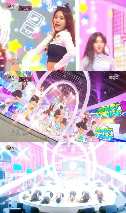 AOA, 여전한 러블리 소녀들…새해맞이 큰절까지(MBC가요대제전) : 네이트 연예
