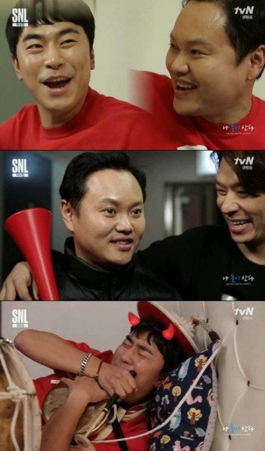 'SNL8' 이시언♥김민교 치명적 브로맨스, 2편 써주세요 : 네이트 연예