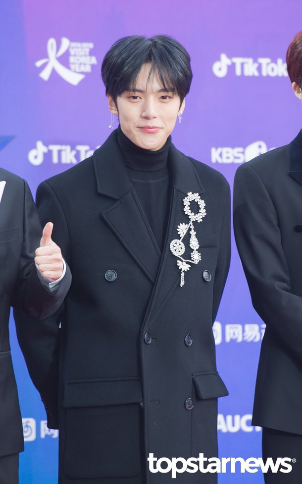 [hd포토] 몬스타엑스 Monsta X 민혁 올블랙으로 깔맞춤 서울가요대상 네이트 연예