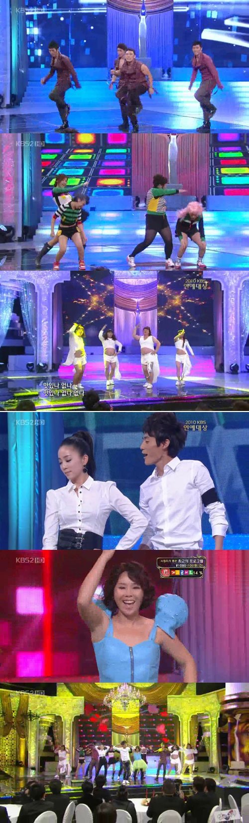 '2010 KBS 연예대상', 개그계의 재간둥이들 2PM부터 서인영까지 완벽소화! : 네이트 연예