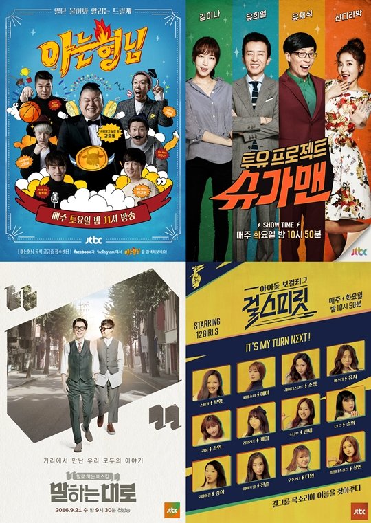 예능도 날아오른 JTBC, 제자리걸음 채널A·TV조선·MBN [연말결산] | 네이트 연예