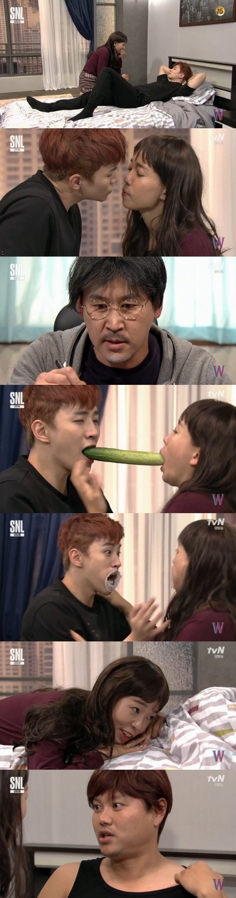 'SNL코리아' 2PM 준호, 'W' 이종석 패러디…웹툰 주인공 변신 : 네이트 연예