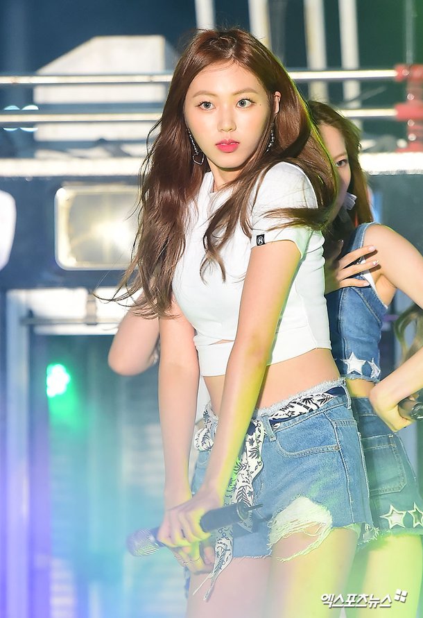 [엑's HD] CLC 은빈 '깜짝 놀란 토끼눈' | 네이트 연예