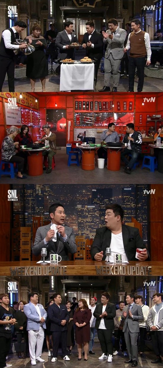 'SNL9' 김준현 "뚱뚱한게 자랑스러워" 맛있는 녀석들 먹방 통했다 (종합) : 네이트 연예