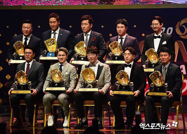 '2017 KBO리그 황금장갑의 주인공'[포토] : 네이트 스포츠