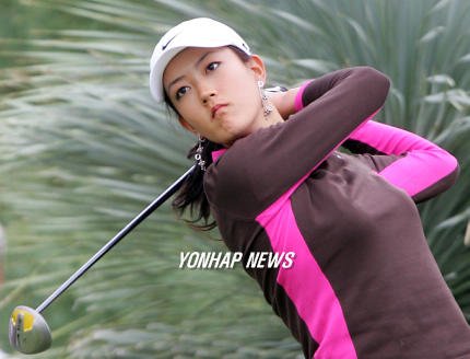 LPGA 4라운드 위성미 5번홀 티샷 : 네이트 스포츠