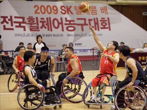 SKT배 전국 휠체어 농구대회 개막 : 네이트 뉴스