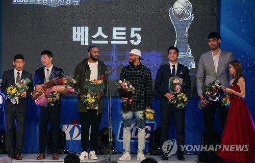 '2015-16 KCC 프로농구'베스트5 : 네이트 스포츠