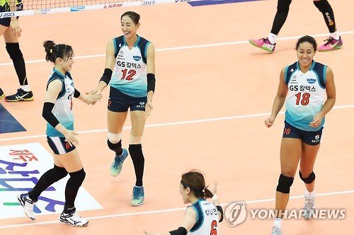 KGC인삼공사 PO 막차 탑승…GS칼텍스, 현대건설 격파(종합) : 네이트 스포츠